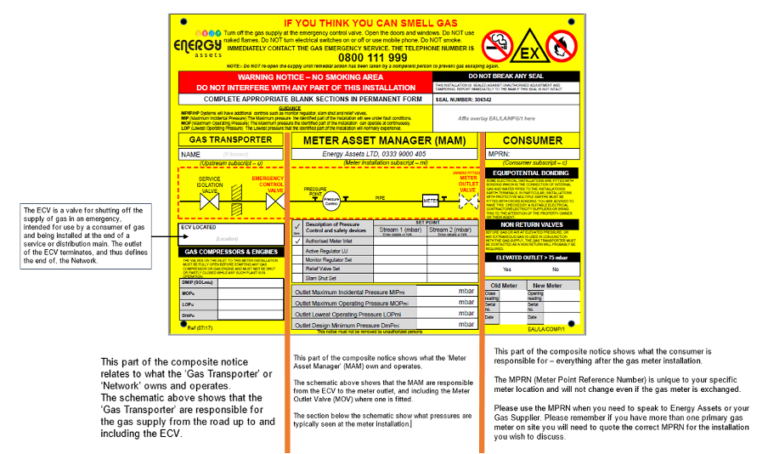 Gas emergency - Energy Assets